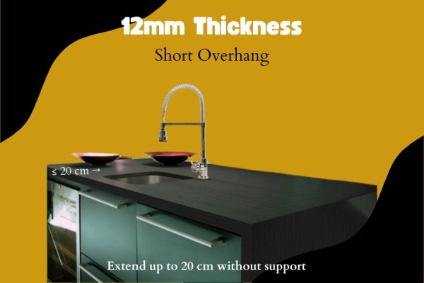 Complete Guide to Dekton Overhangs: Safe Limits & Design Tips - WorkTop