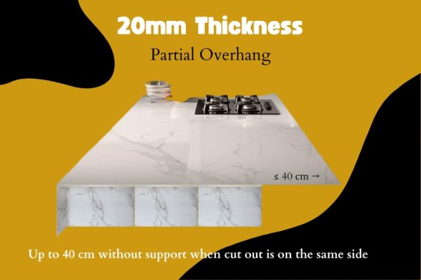 Complete Guide to Dekton Overhangs: Safe Limits & Design Tips - WorkTop