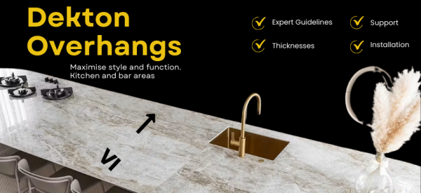 Complete Guide to Dekton Overhangs: Safe Limits & Design Tips - WorkTop